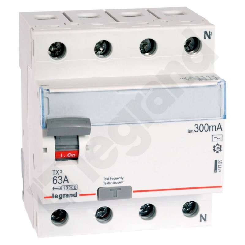 INTER DIFF TETRAPOL N/D 63A 300MA | Mr.Bricolage Ci | Mr. Bricolage CI